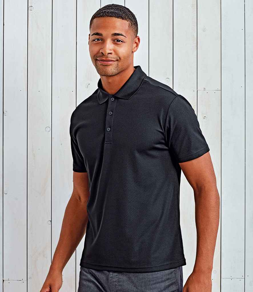 Premier Spun Dyed Sustainable Polo Shirt | Healthy Bean Ltd