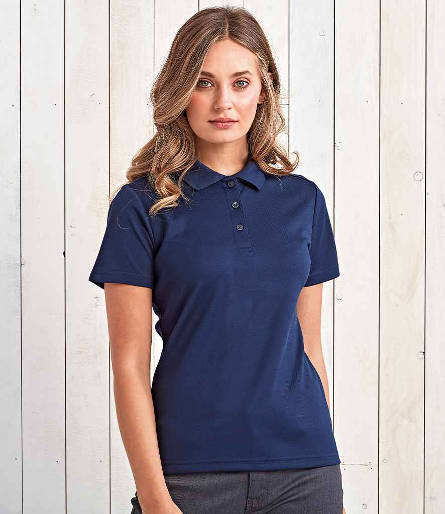 Premier Ladies Spun Dyed Sustainable Polo Shirt | Healthy Bean Ltd
