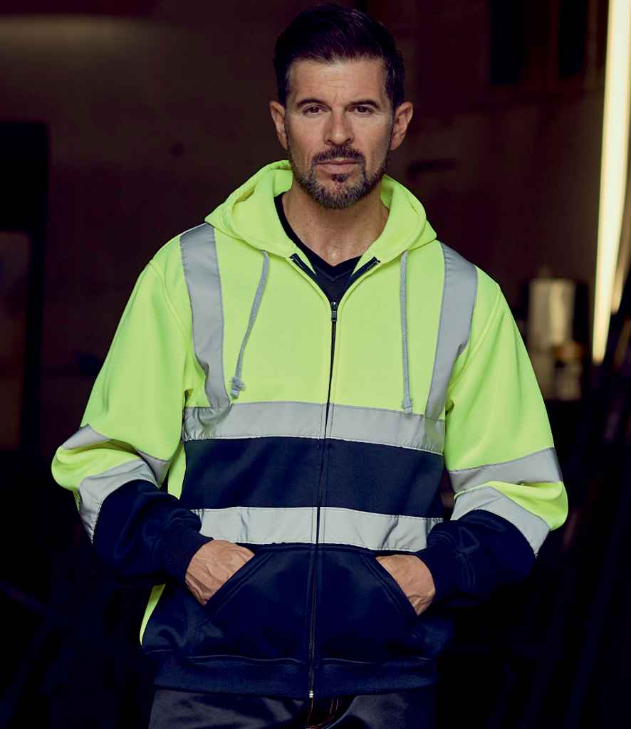 Yoko Hi-Vis Zip Hoodie | Healthy Bean Ltd