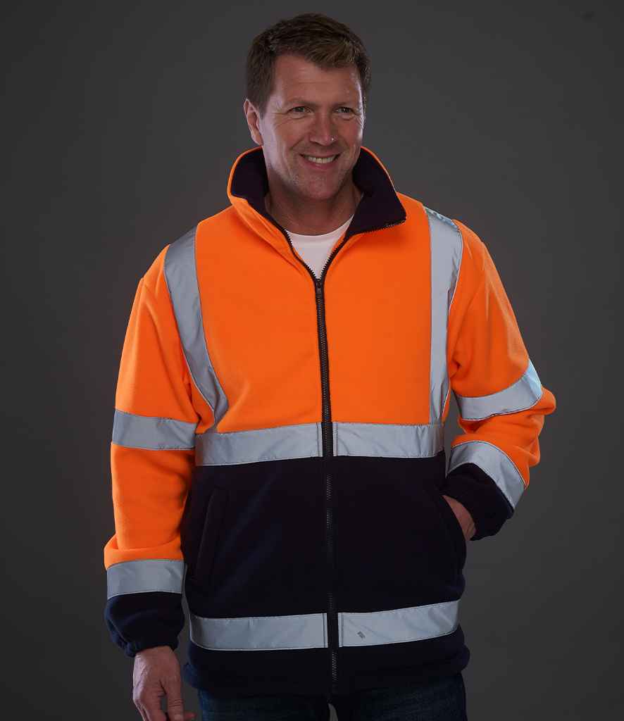 Yoko Hi-Vis Heavyweight Fleece Jacket | Healthy Bean Ltd