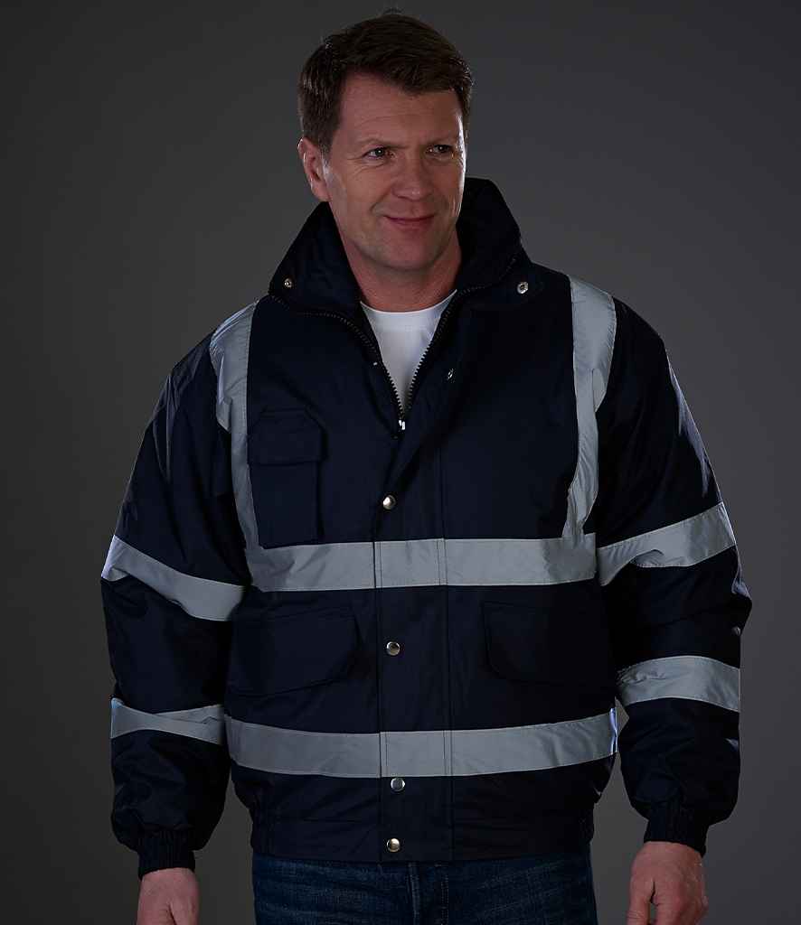 Yoko Hi-Vis Classic Bomber Jacket | Healthy Bean Ltd
