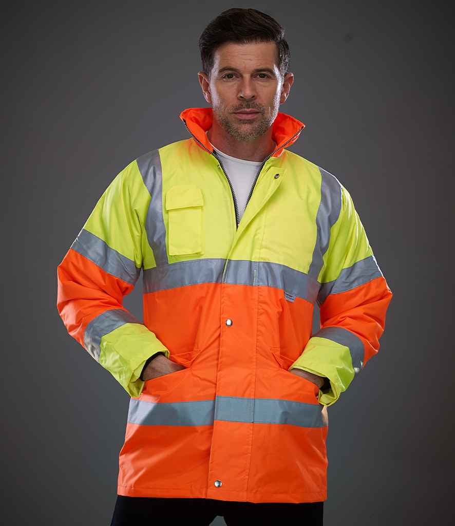 Yoko Hi-Vis Contrast Jacket | Healthy Bean Ltd