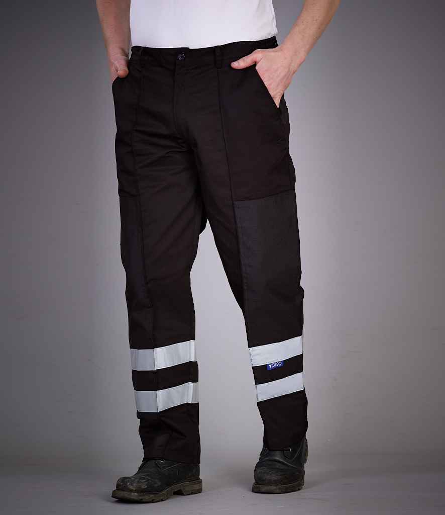 Yoko Reflective Poly/Cotton Ballistic Trousers | Healthy Bean Ltd