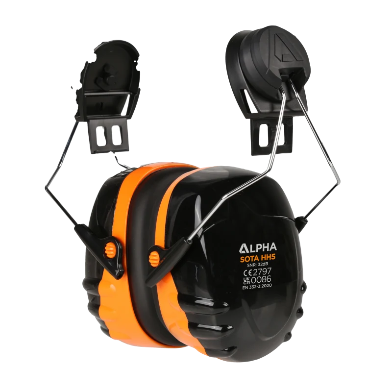 Skytec Sota HH5 Helmet Mounted Earmuff - SNR 32db (Case of 20 Pieces ...