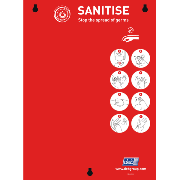 SCJ Professional Deb Single Zone SANITISE Board (Case of 5) | Healthy ...