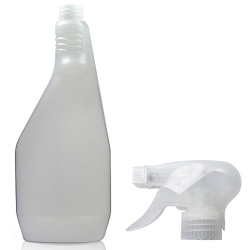 Natural HDPE Trigger Bottle (750ml) & Trigger Spray (28mm) | Healthy ...